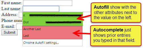 ASP NET Using Different Ways To Disable Auto Fill In Browser For A TextBox