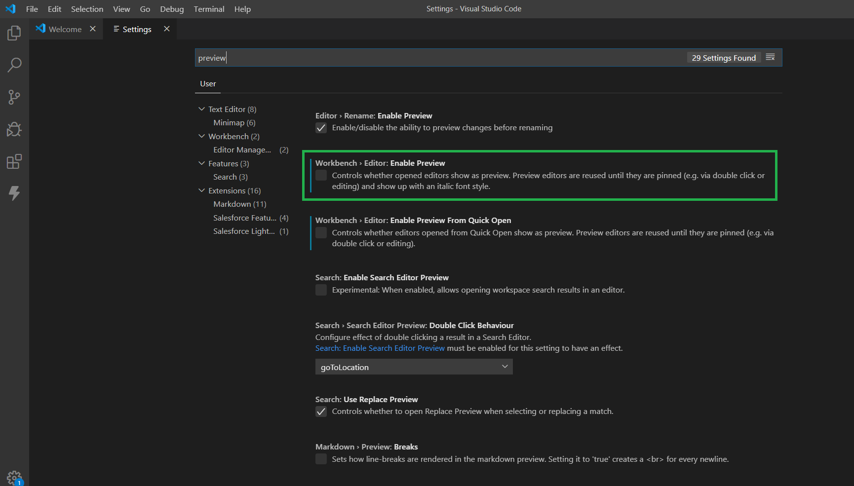 VisualStudioCode_Diable_Preview_From_User_Settings - TheBlogReaders.com